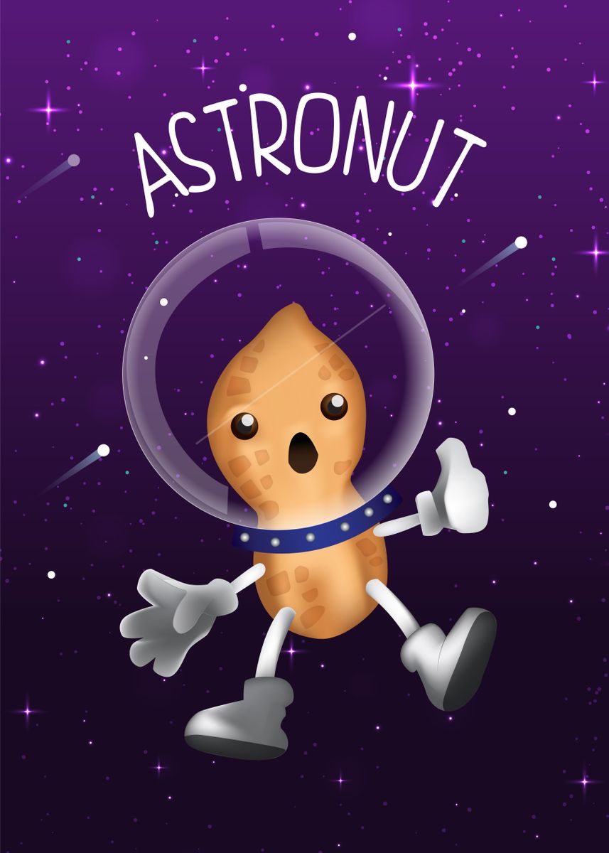 'Astronut' Poster, picture, metal print, paint by Leonardo Estole Jr ...