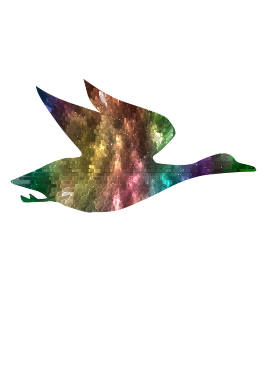 'Goose' Poster, picture, metal print, paint by Oleksandr Kovalov | Displate