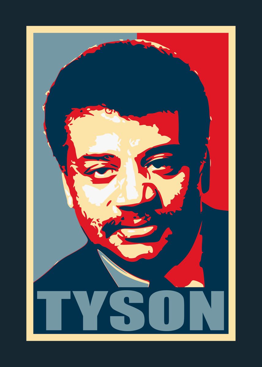 'Neil Degrasse Tyson ' Poster by Filip Hellman | Displate