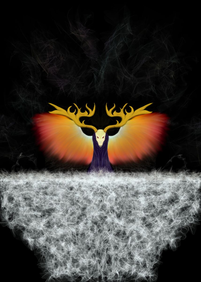 'Angel of dead' Poster, picture, metal print, paint by Anupa Van ...