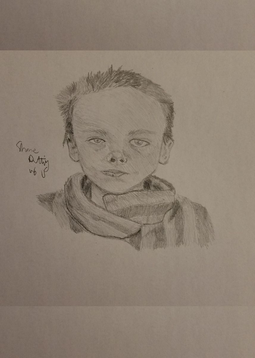 'holocaust prisoner' Poster, picture, metal print, paint by Shane Wolf ...