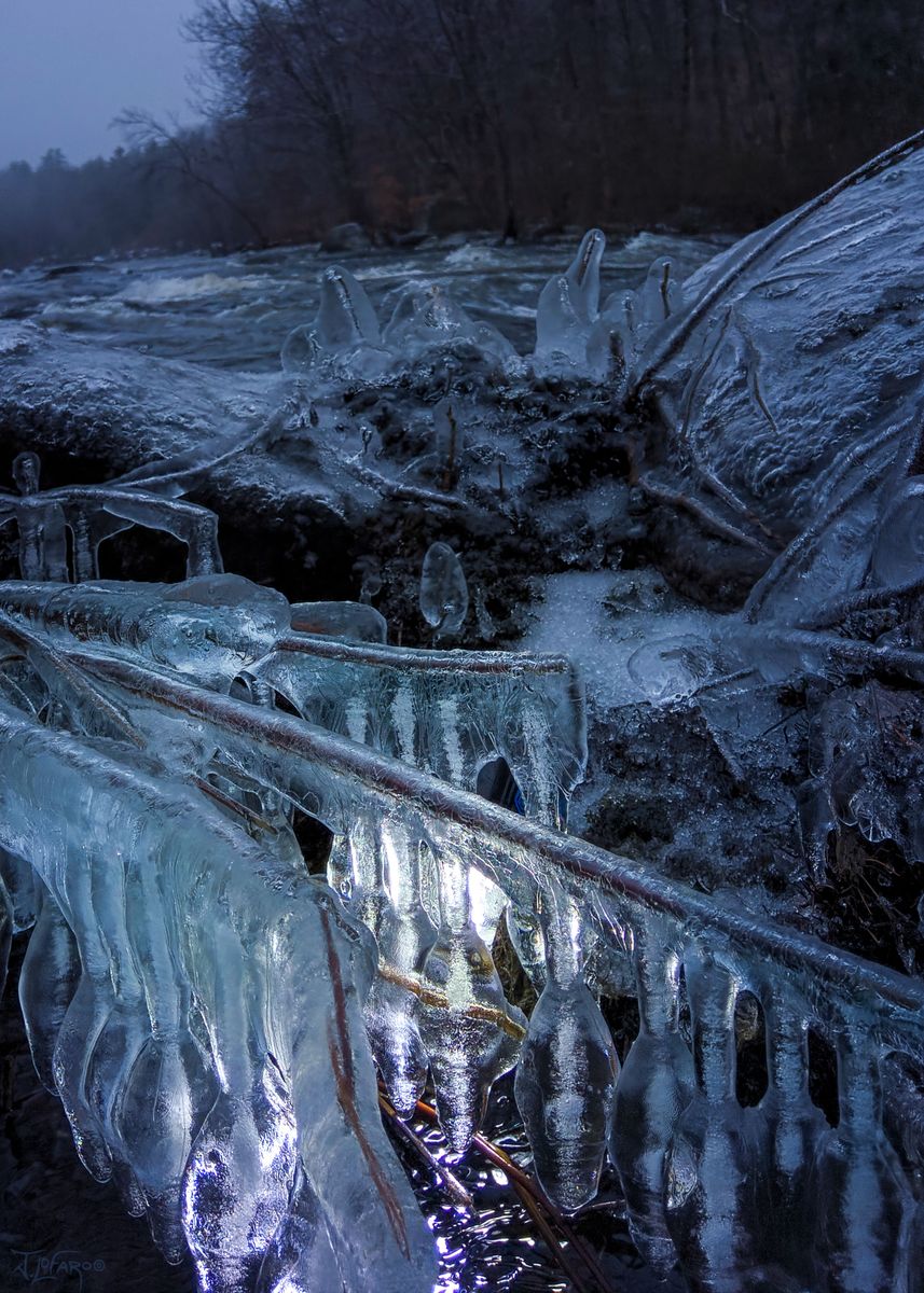 'Cold River' Poster by jerry lofaro | Displate