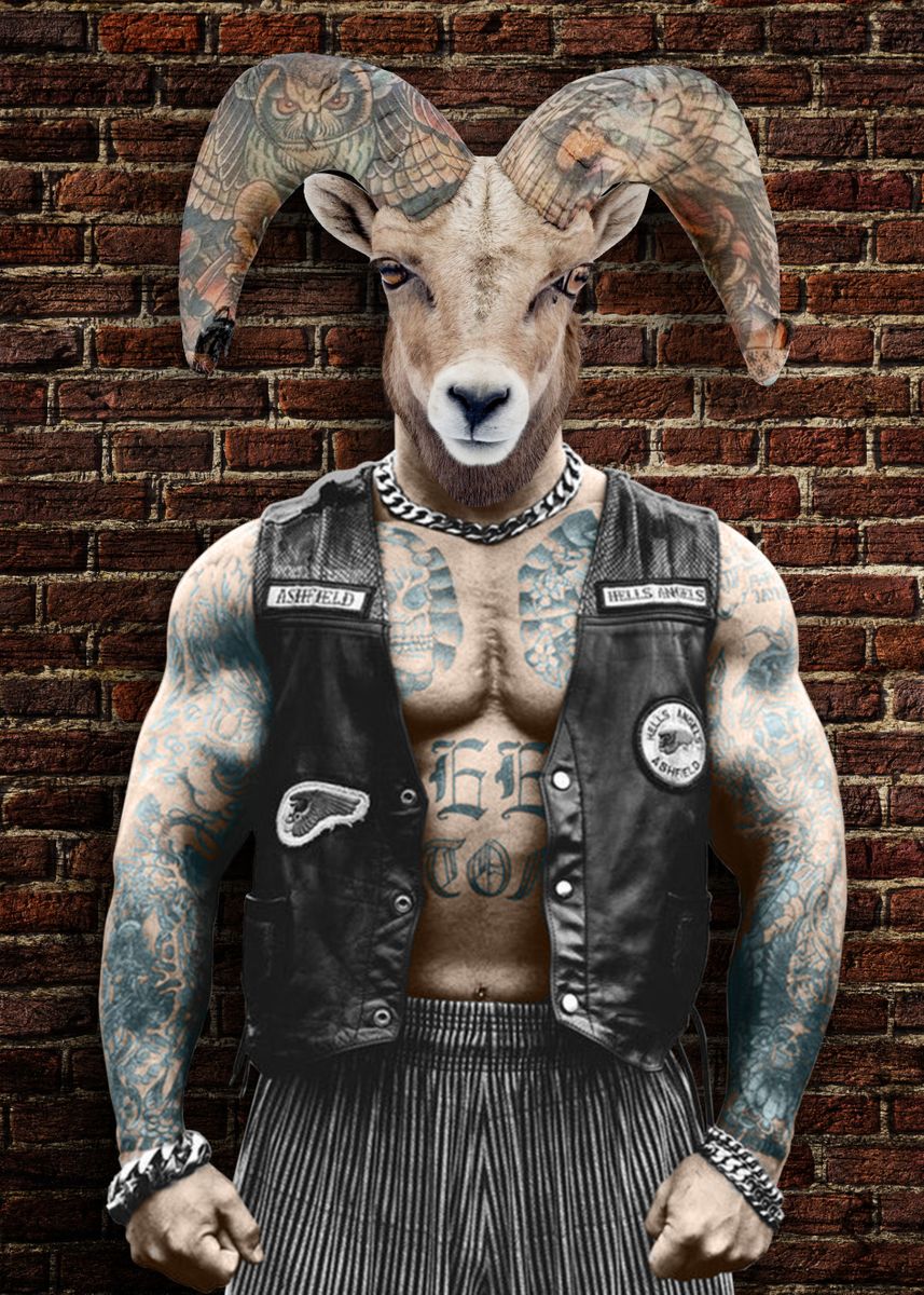 'Billy Bad Ass' Poster by Terrance Mallory | Displate