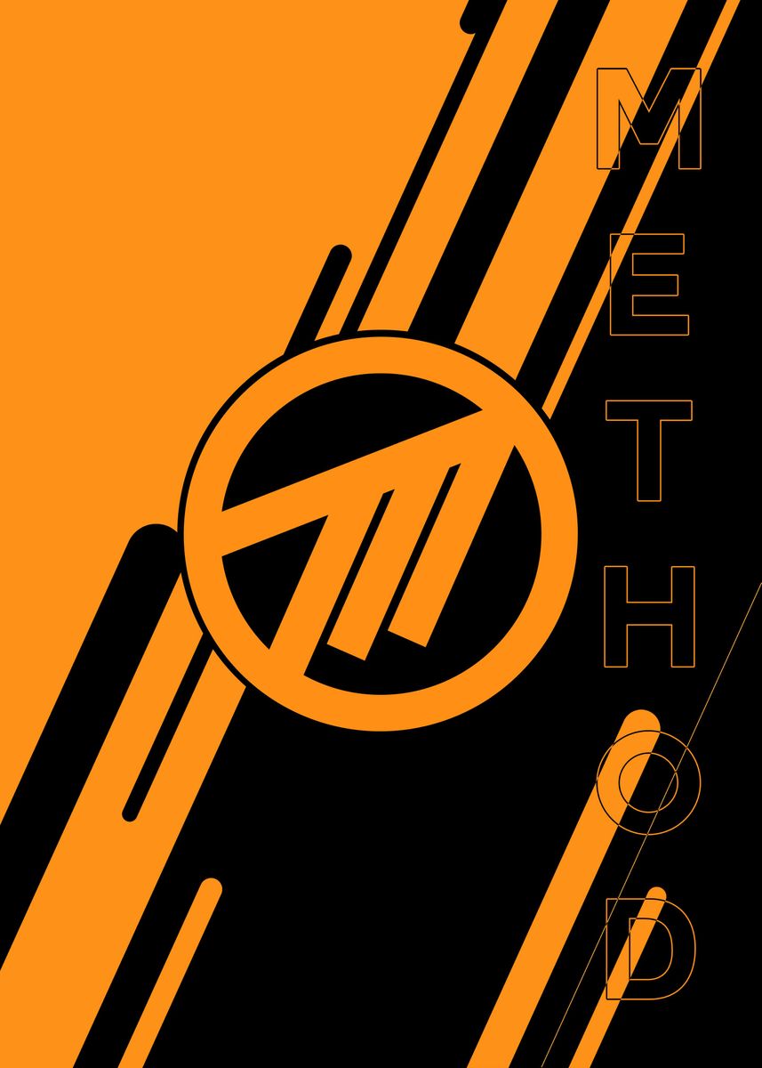 'Method Original' Poster, picture, metal print, paint by methodsco ...