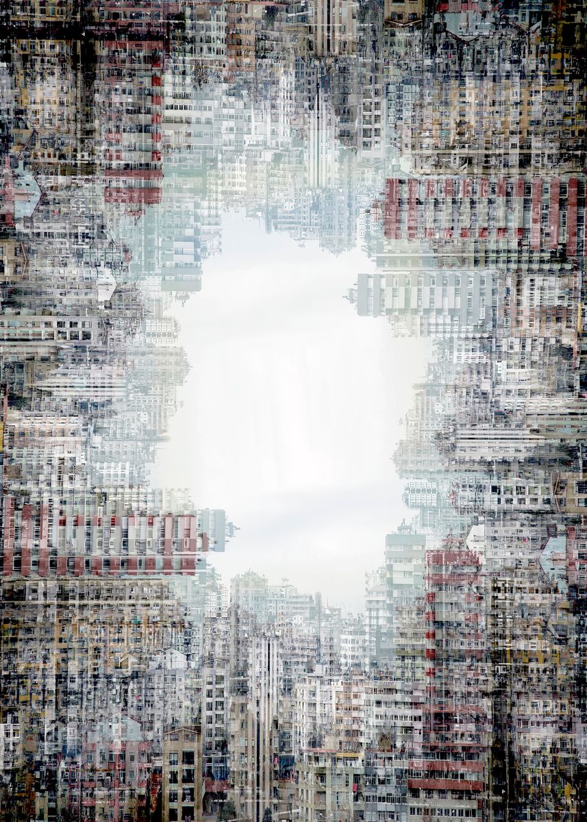 'cityopia' Poster by Ertaç ER | Displate