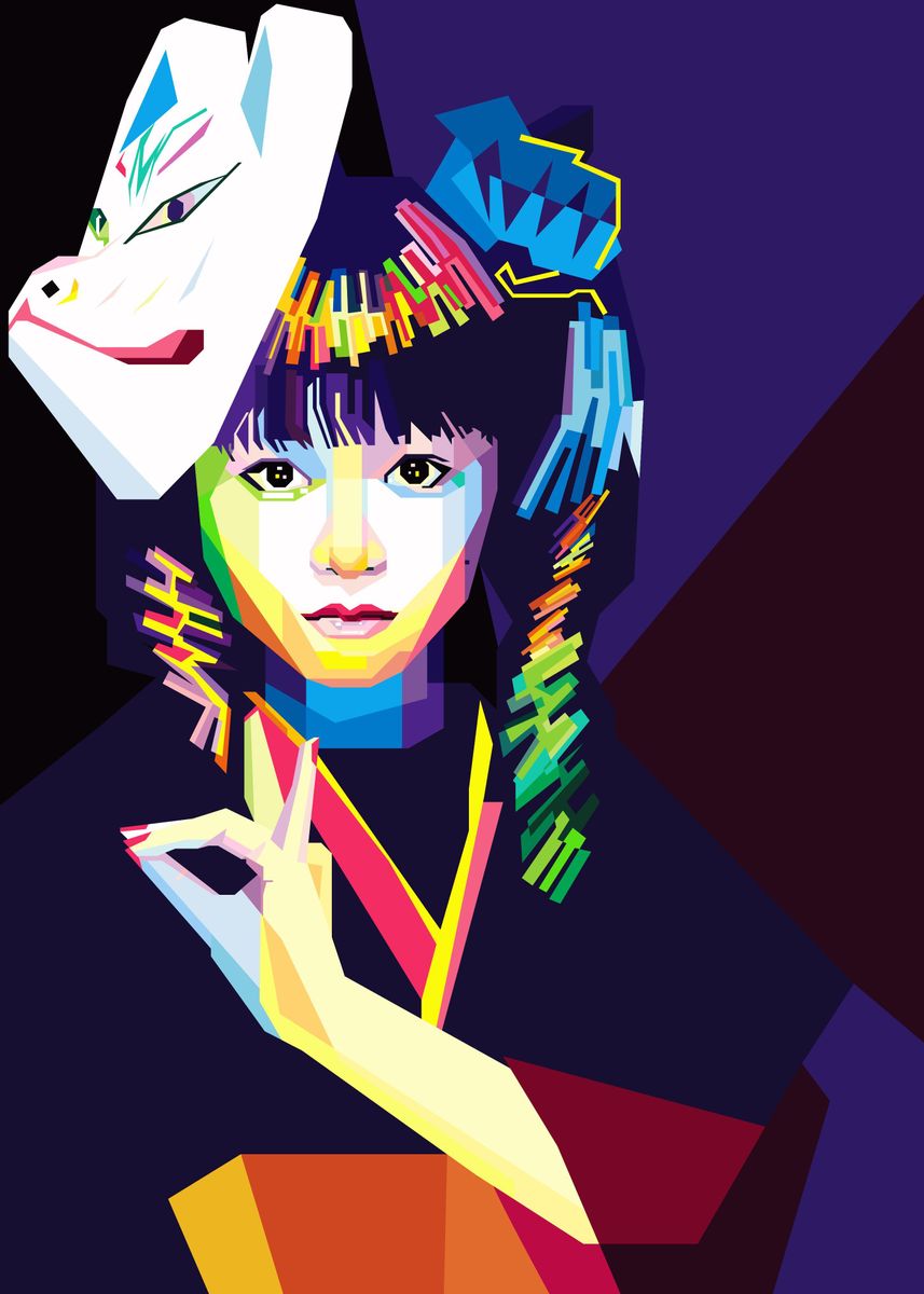 'Baby metal' Poster, picture, metal print, paint by Ali Makhrus | Displate