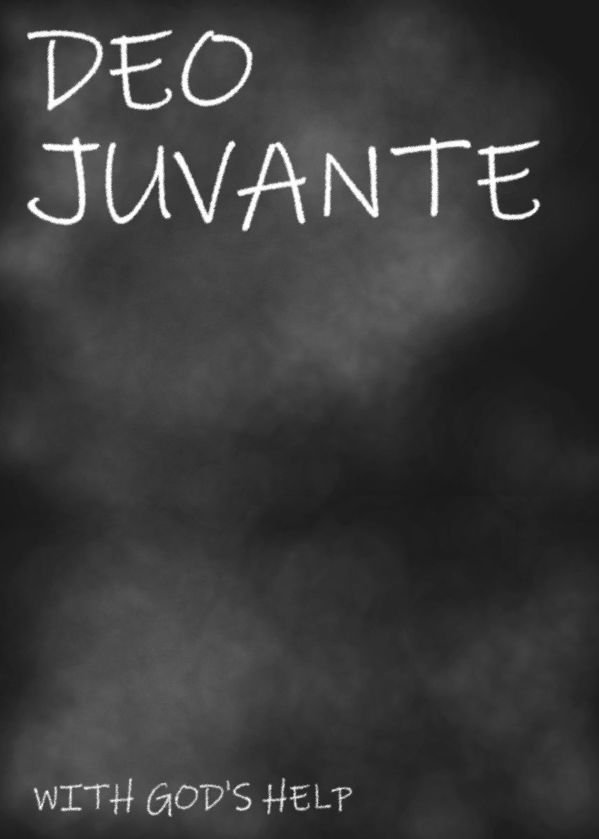 'With Gods Help' Poster by Josh B | Displate