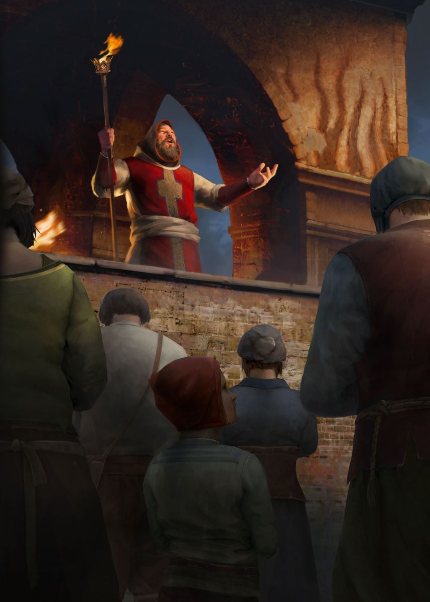 'Congregation' Poster, picture, metal print, paint by GWENT | Displate