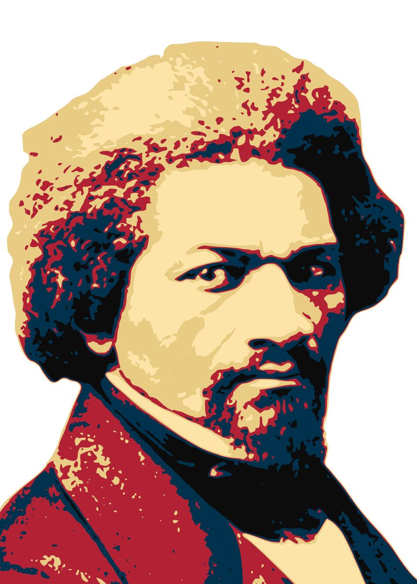 'Frederick Douglass' Poster, picture, metal print, paint by Filip ...