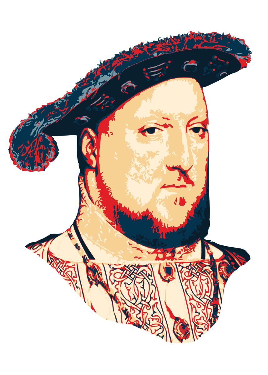 'King Henry VII' Poster by Filip Hellman | Displate