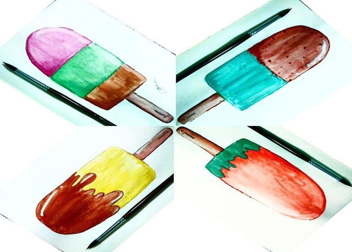 'ice lolly' Poster by Jo | Displate