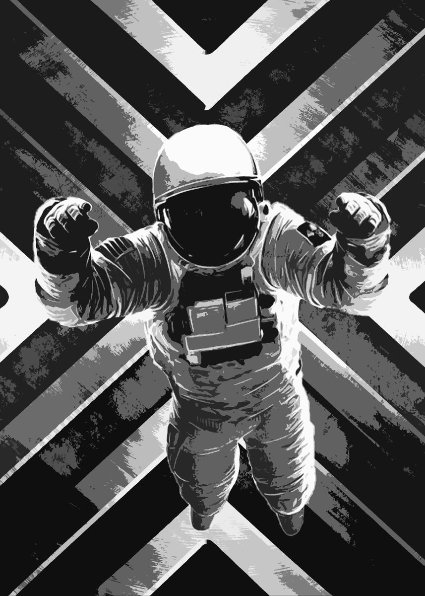'Metal Space' Poster by Freak Creator | Displate