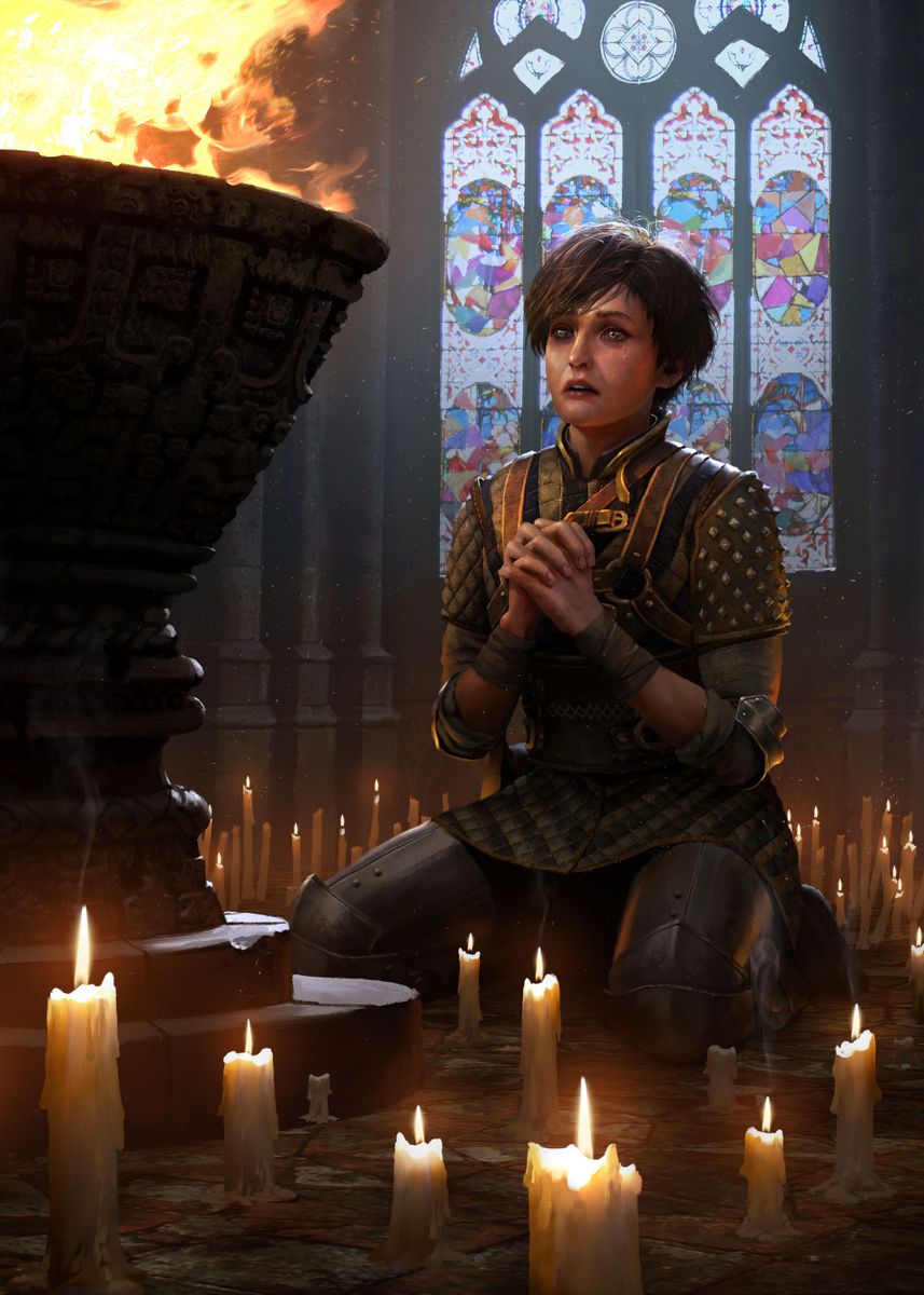 'Tamara Strenger' Poster, picture, metal print, paint by GWENT | Displate