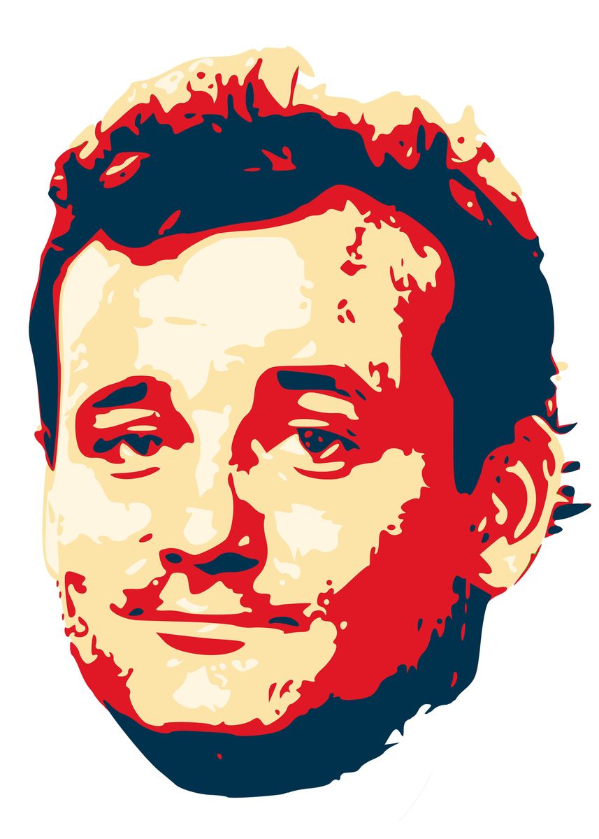 'Bill Murray' Poster, picture, metal print, paint by Filip Hellman ...