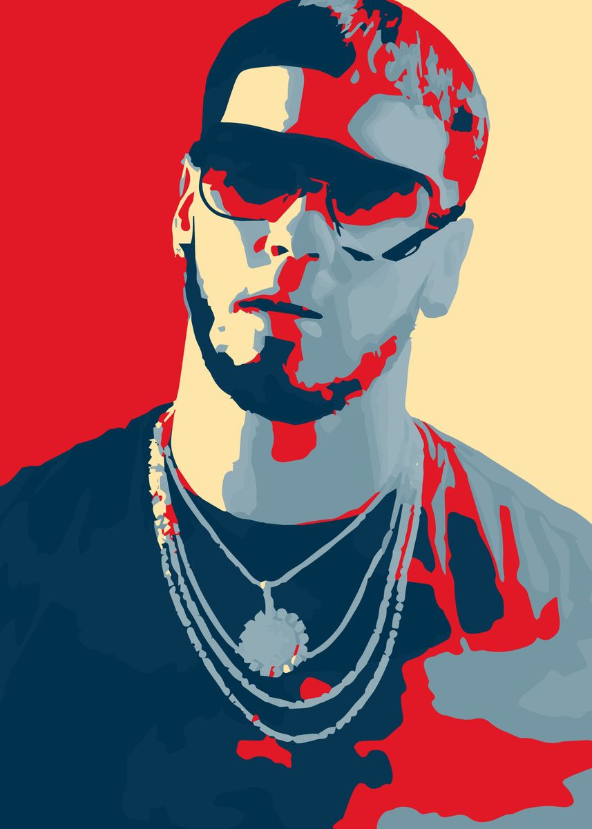 'Anuel AA' Poster by Shonen Design | Displate