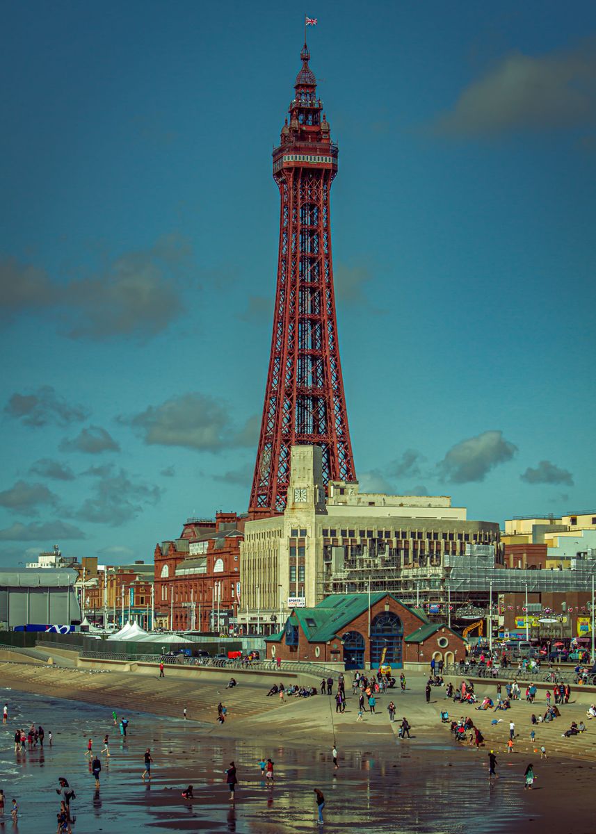 'Blackpool 13' Poster, picture, metal print, paint by John Gaisey ...