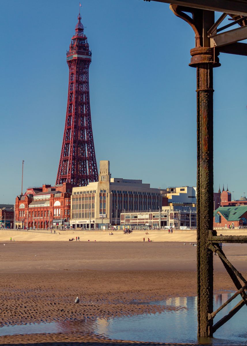 'Blackpool 14' Poster, picture, metal print, paint by John Gaisey ...