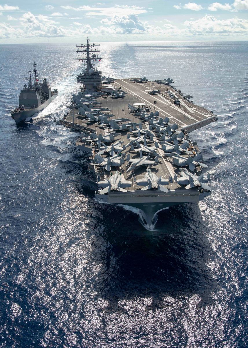 'Aircraft Carrier' Poster, picture, metal print, paint by Conceptual ...