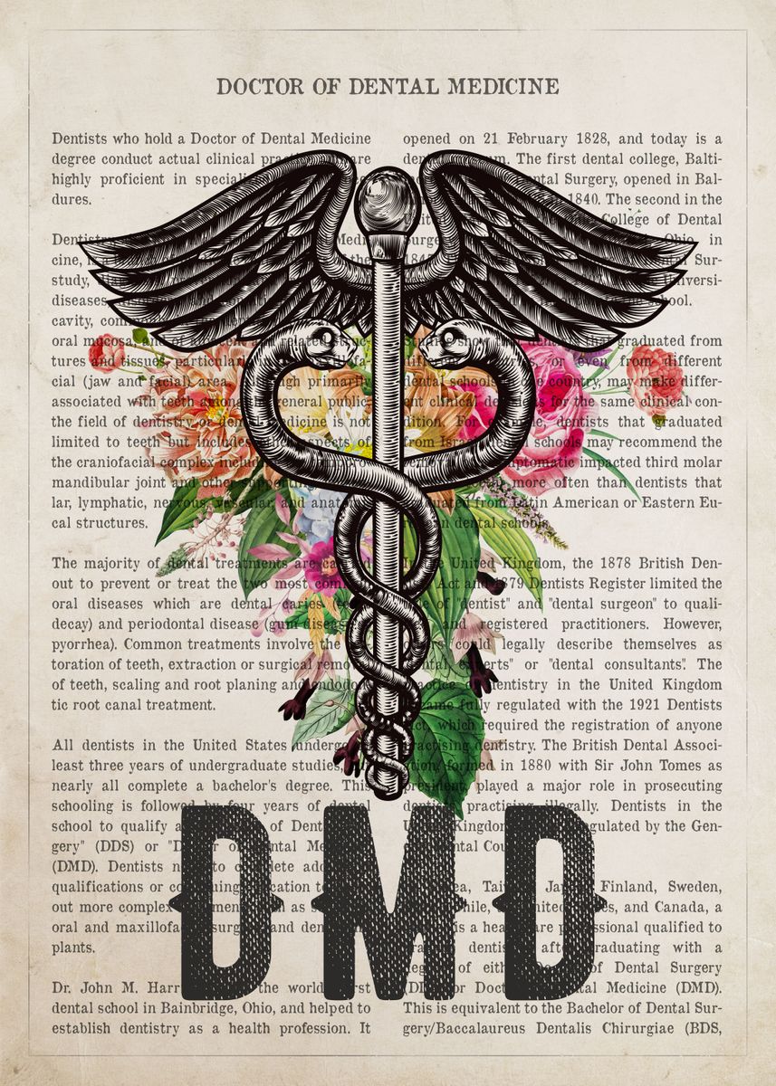 'DMD Graduation Gift' Poster, picture, metal print, paint by Aged Pixel ...