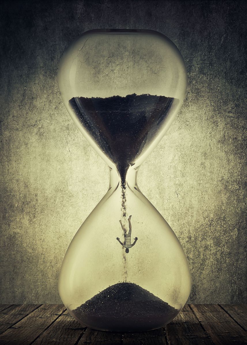 'Clepsidra' Poster, picture, metal print, paint by PsychoShadow | Displate