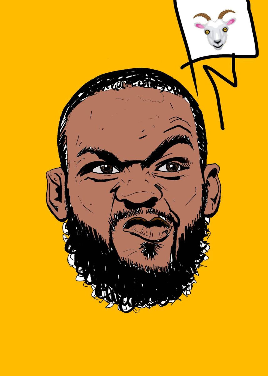 'Jon Jones The GOAT' Poster by Mums Spaghetti | Displate