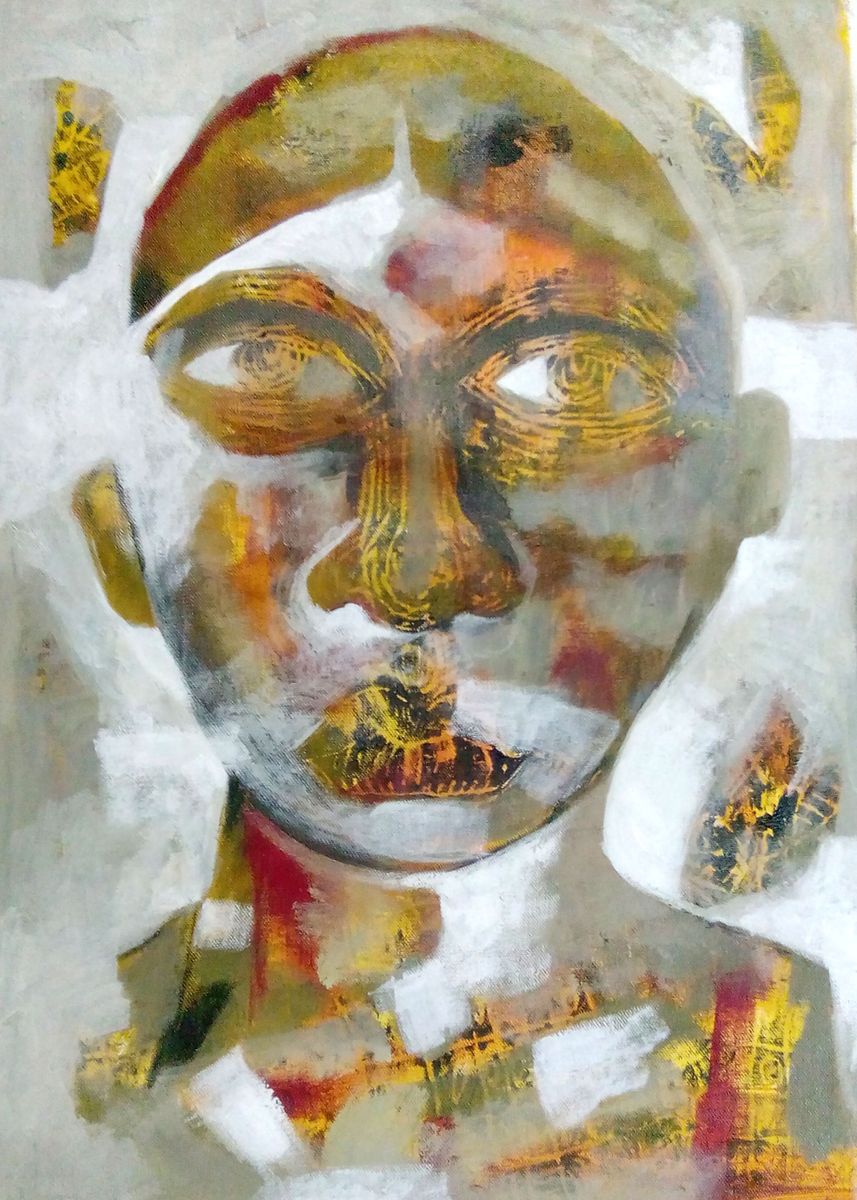 'AN UNFINISHED PORTRAIT' Poster by RANJITH RAGHUPATHY | Displate