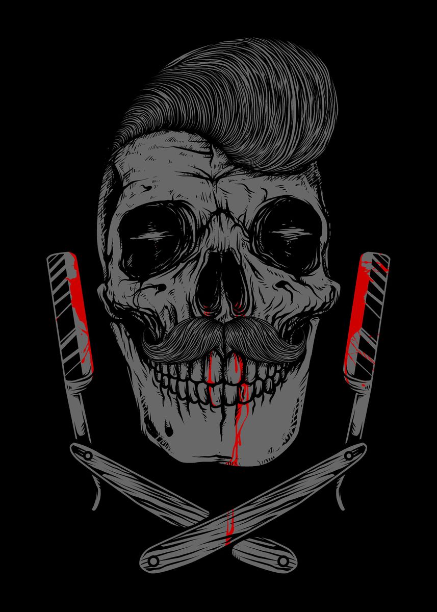 'Pomade Style' Poster, picture, metal print, paint by Quilimo Studio ...