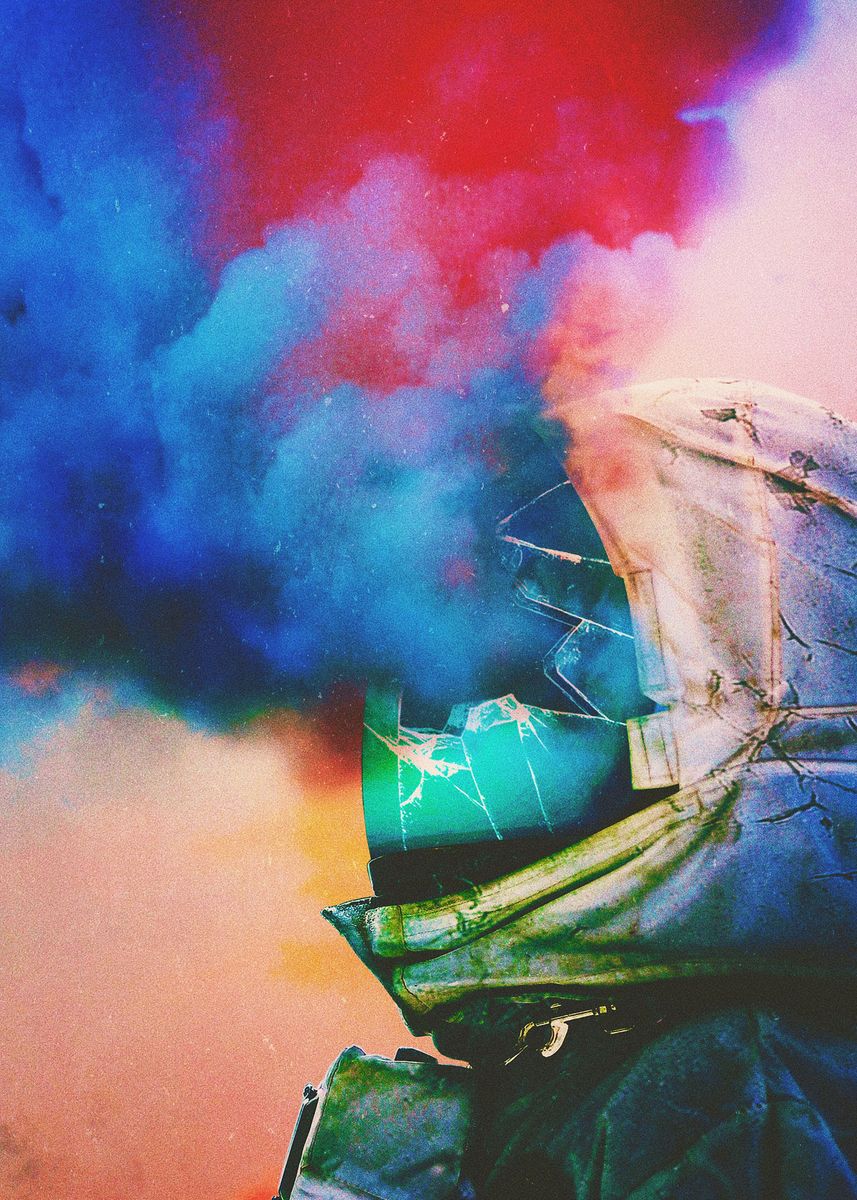 'Dusted' Poster, picture, metal print, paint by seam less | Displate