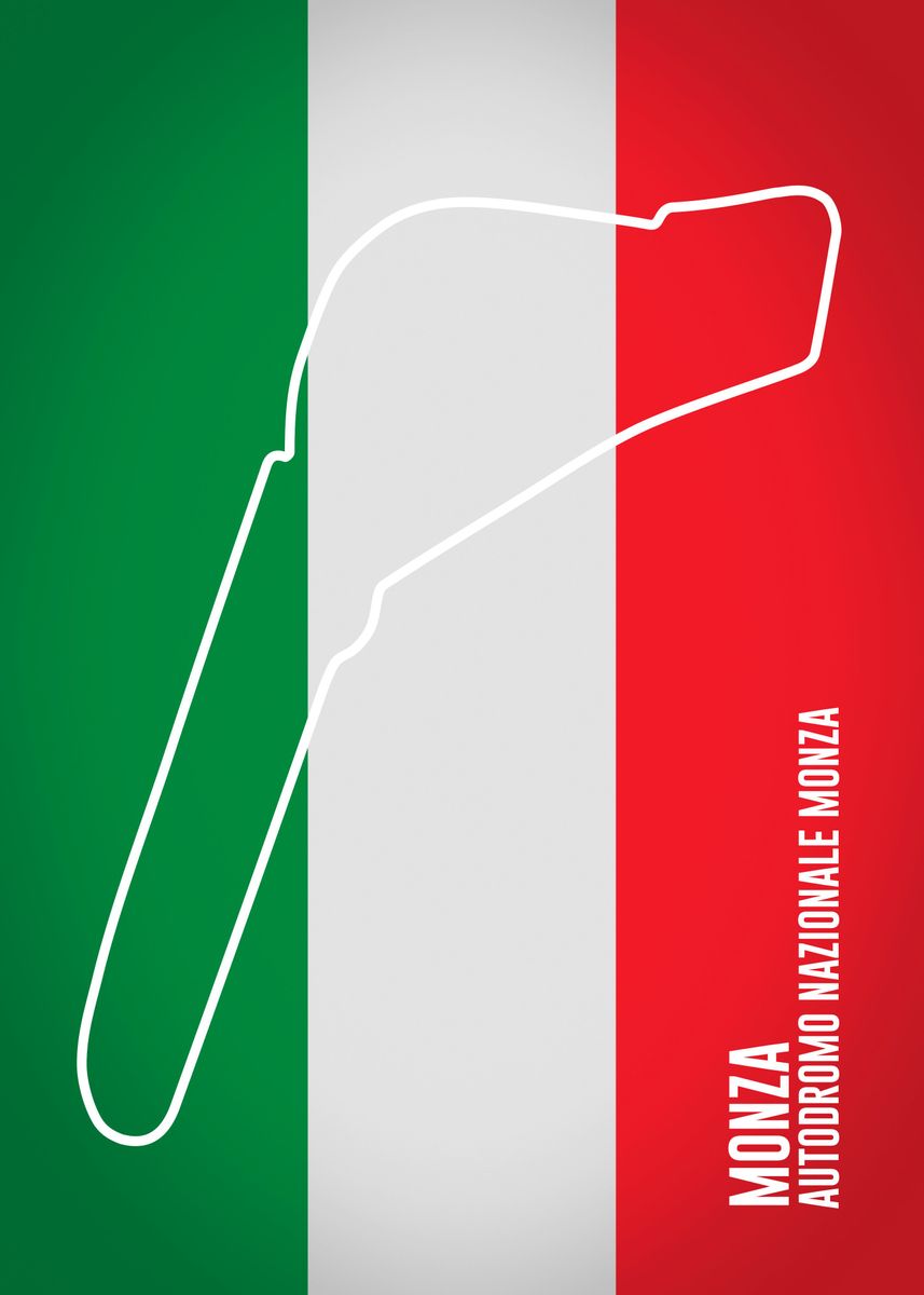 'Autodromo Nazionale Monza' Poster by Pencil Case | Displate
