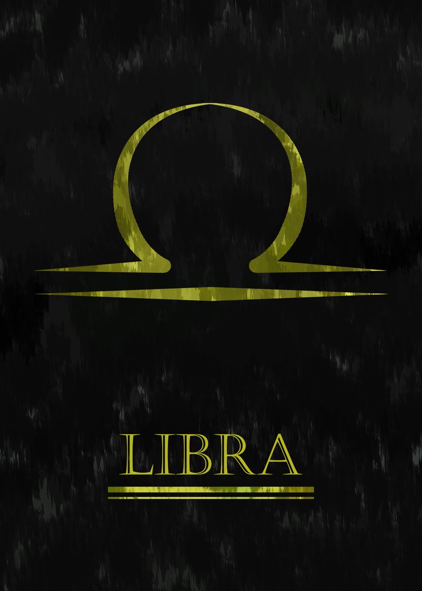 'Libra' Poster, picture, metal print, paint by Josua Sukma | Displate