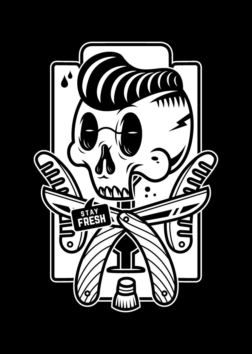 'Stay Fresh' Poster, picture, metal print, paint by Quilimo Studio ...