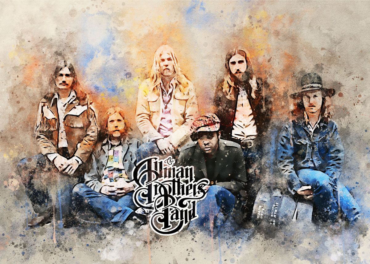 'Allman Brothers ' Poster by Muhammad Irsan | Displate