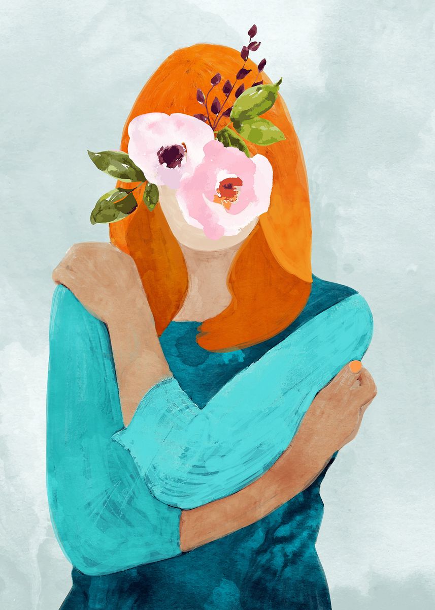 'Embrace Change' Poster, picture, metal print, paint by 83 Oranges by ...