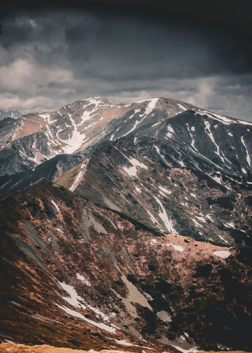 'Ridge' Poster, picture, metal print, paint by Adam Stolarczyk | Displate
