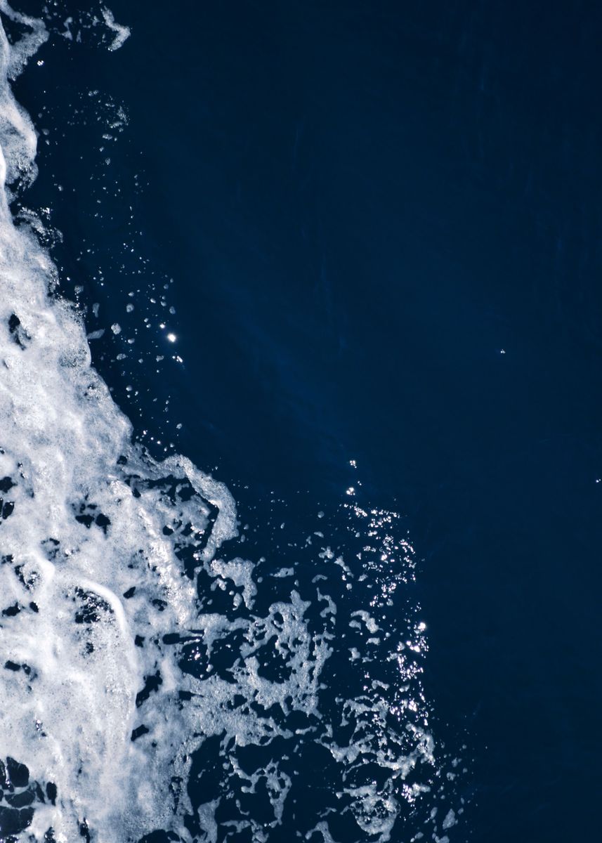 'Deep blue' Poster by Joanna ARTbyJWP | Displate