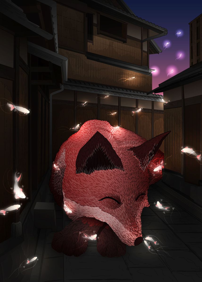 'Sleeping Legend' Poster by Noel delMar | Displate