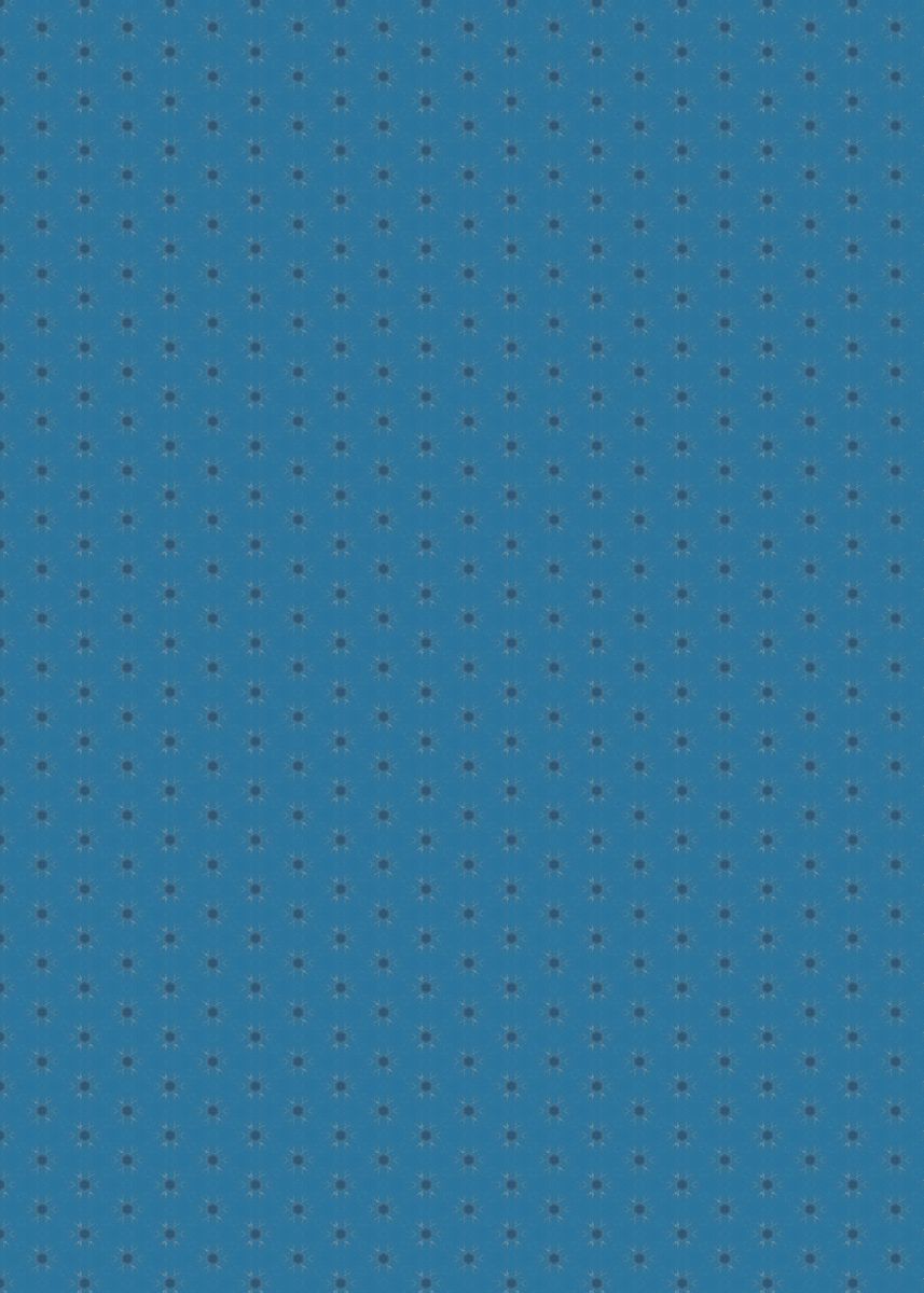 'Blue Polka Dots' Poster, picture, metal print, paint by Christopher ...