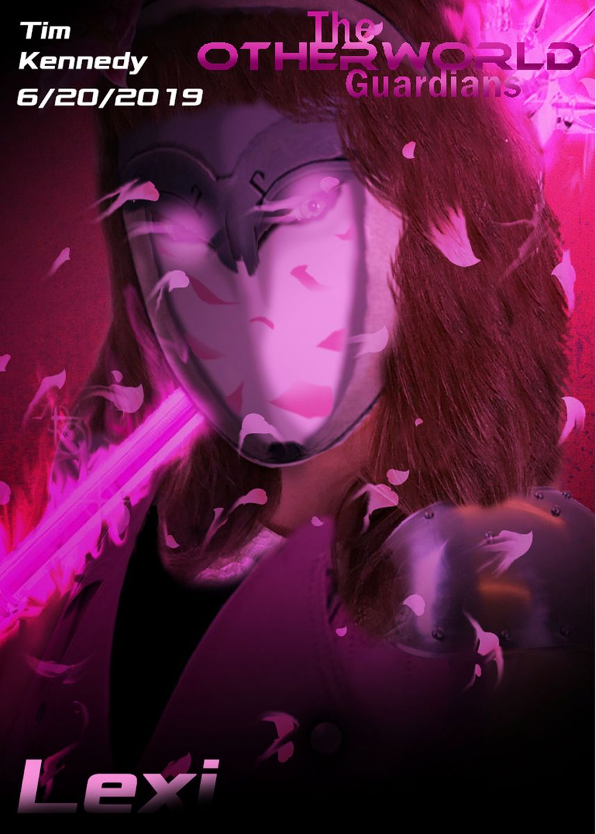 'Lexi The Blooming Guradian' Poster, picture, metal print, paint by ...