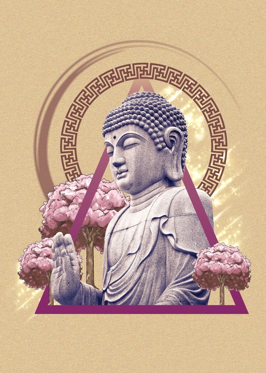 'Buddha' Poster by Pranesh Sookha | Displate