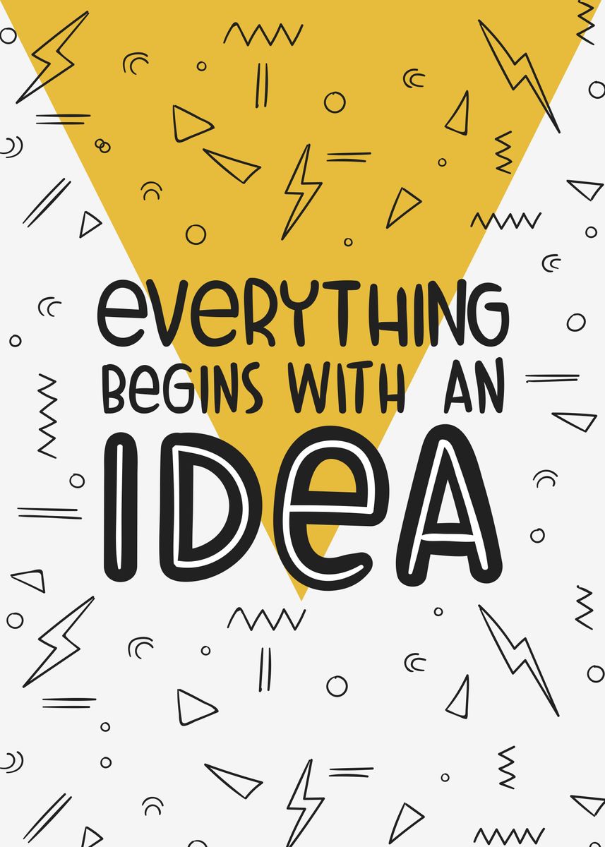 'Entrepreneur Quote' Poster by Overstyle Designs | Displate