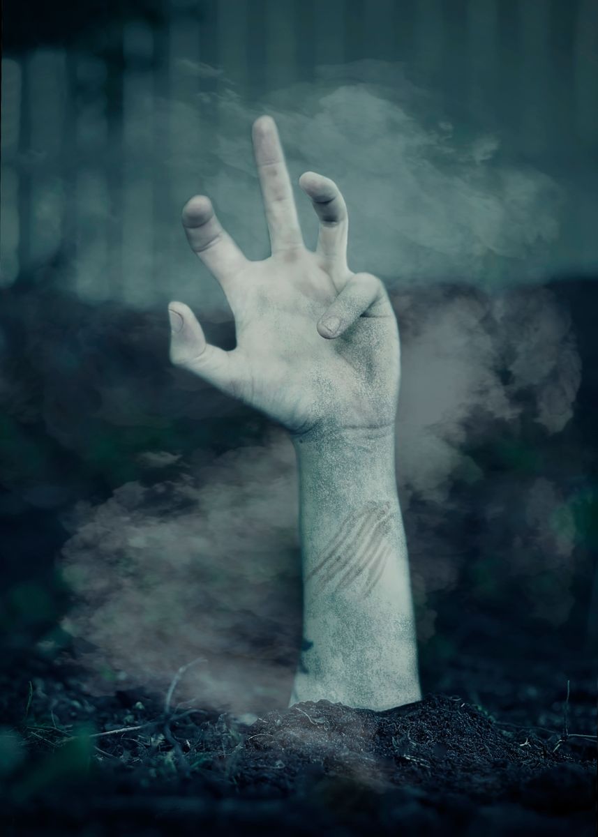 'Undead ' Poster, picture, metal print, paint by Alice | Displate