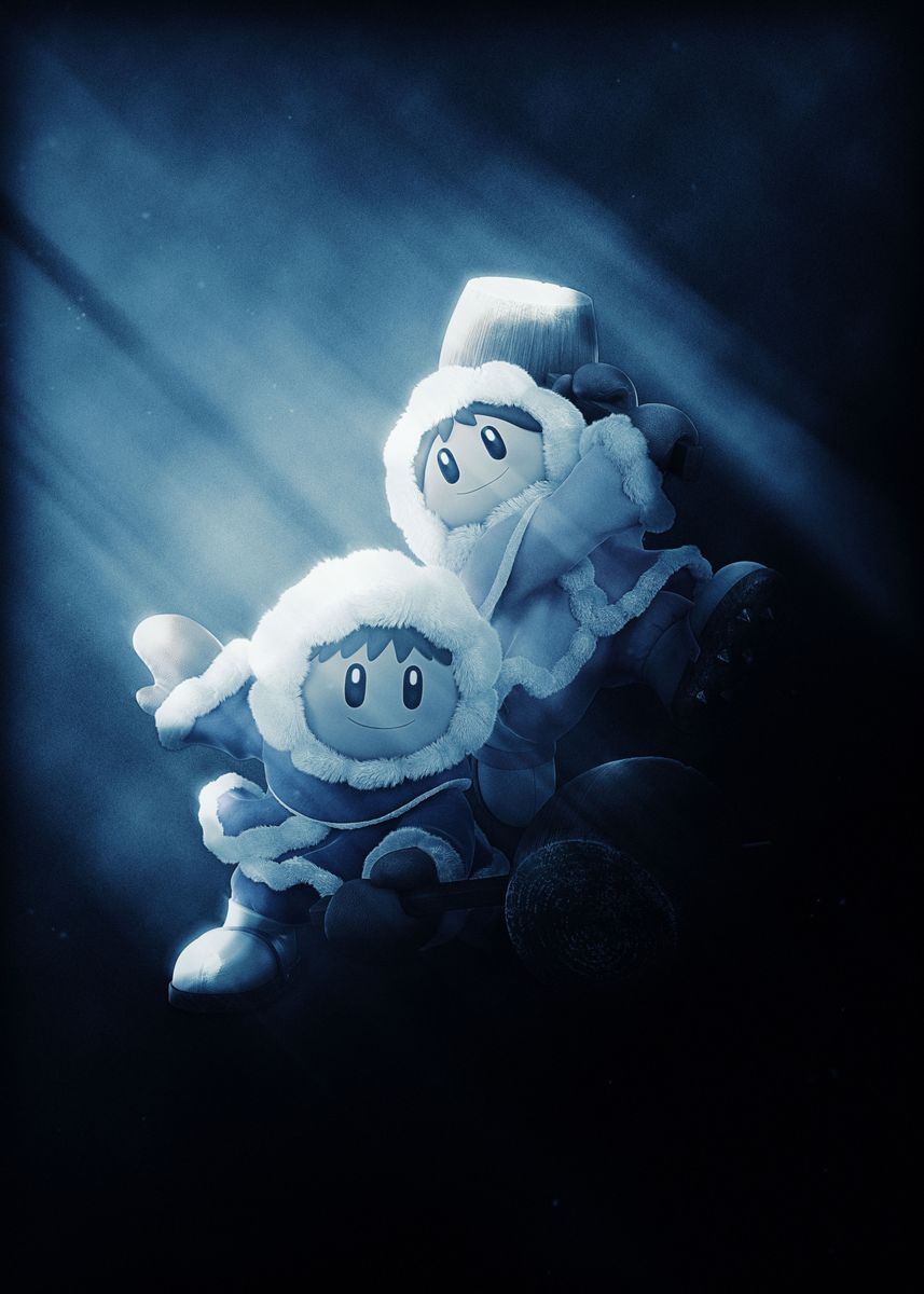 'Ice Climbers' Poster, picture, metal print, paint by danaydal | Displate
