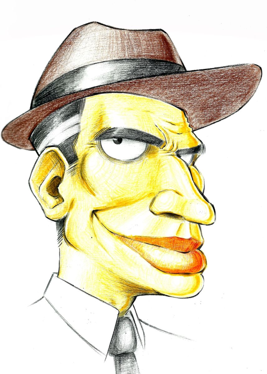 'Detective' Poster, picture, metal print, paint by Teodor Ivan | Displate