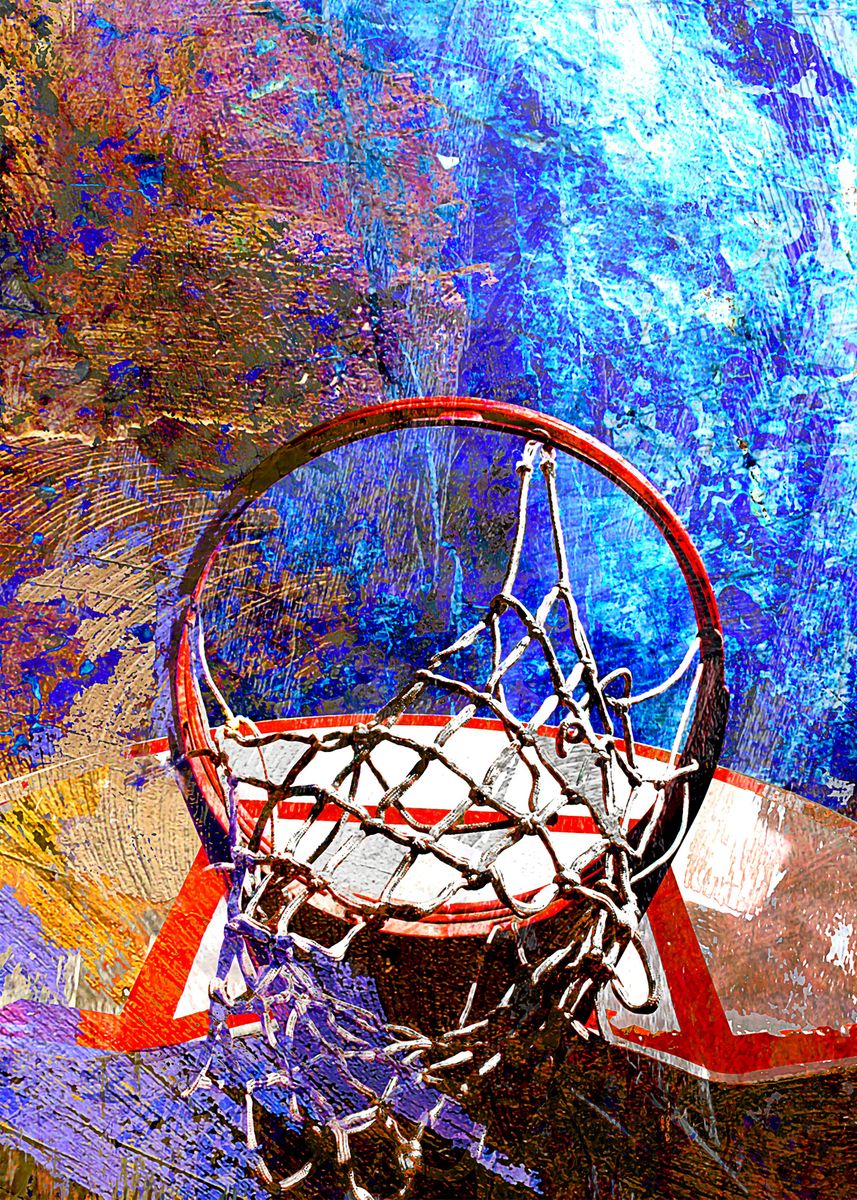 'Basketball art 89' Poster by takumipark | Displate