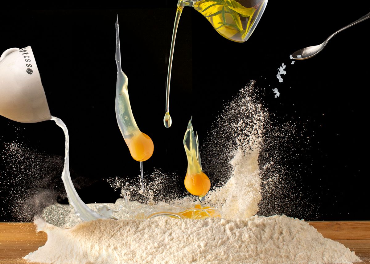 'making dough' Poster by Alex Neumayer | Displate