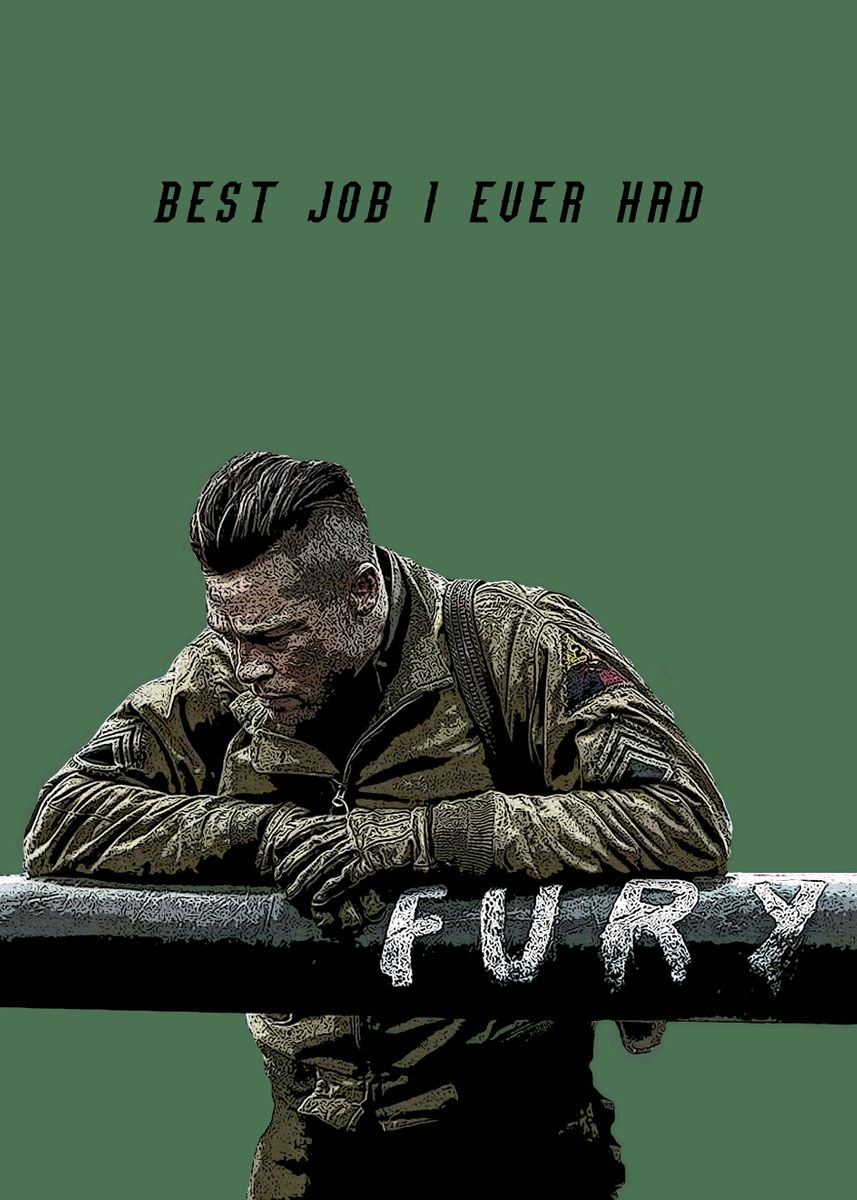 'Fury' Poster, picture, metal print, paint by Movue Posters | Displate