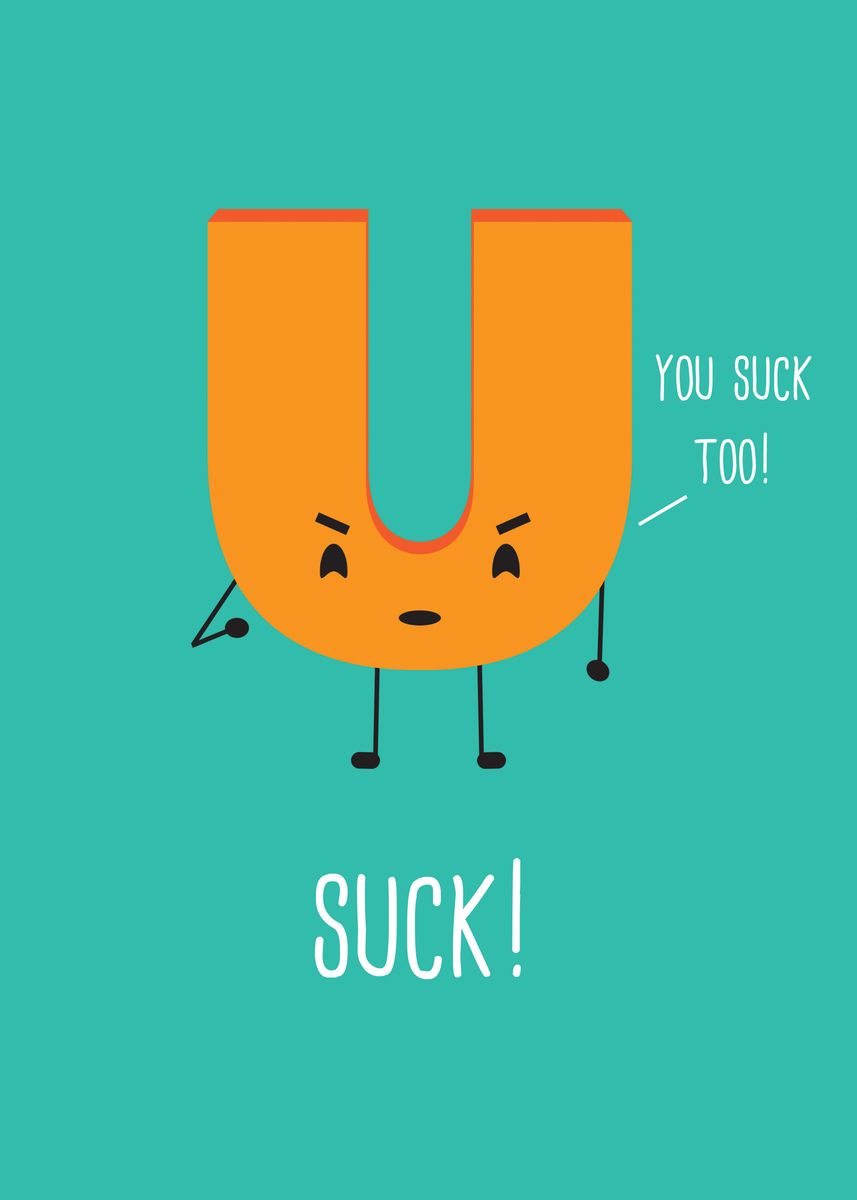 'PUN 1' Poster by Edward | Displate