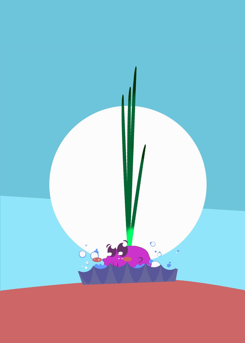 'Mutant baby Union ' Poster, picture, metal print, paint by Reagan ...