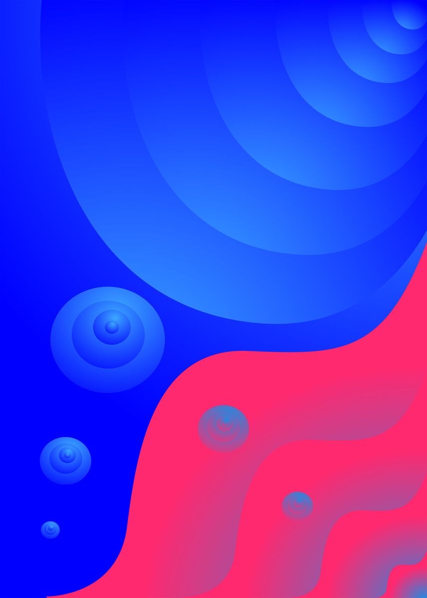 'Modern Abstract Art' Poster by Tara Novalia | Displate