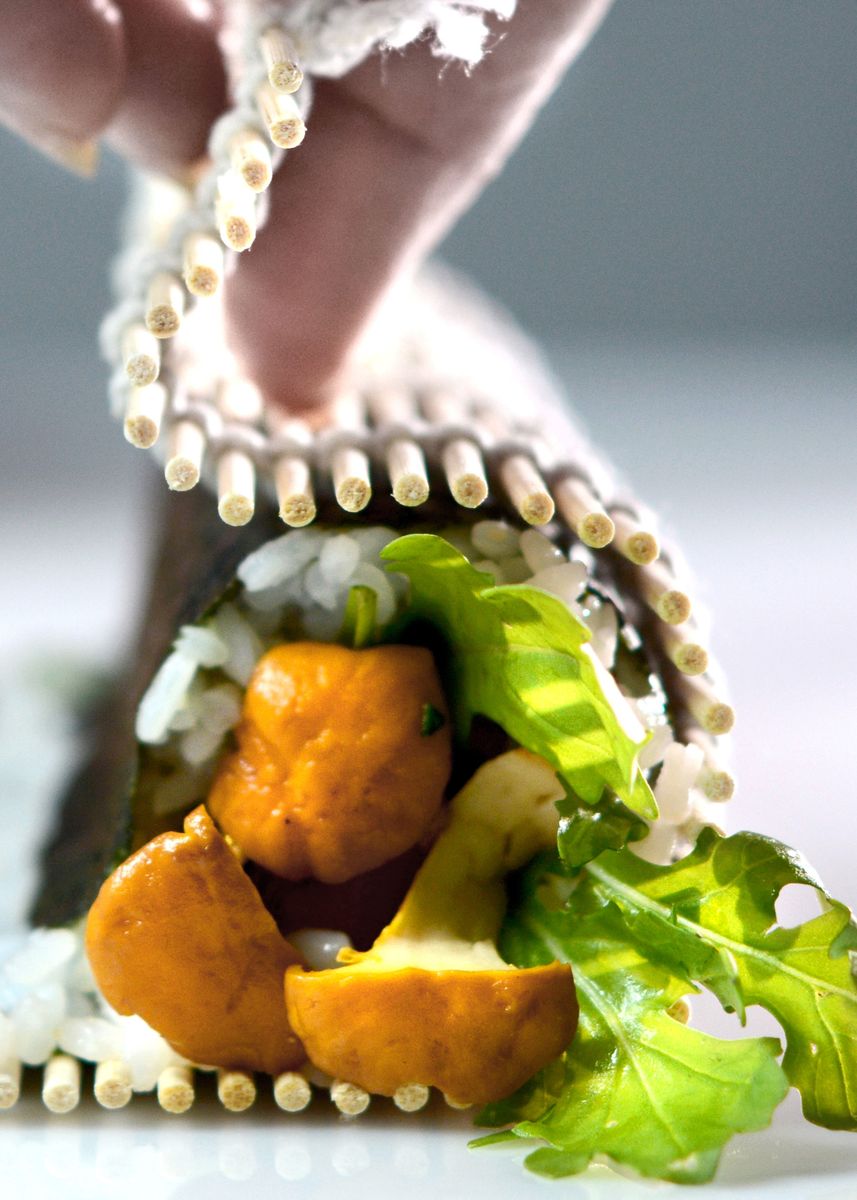 'sushi maki roll' Poster, picture, metal print, paint by Alex Neumayer ...